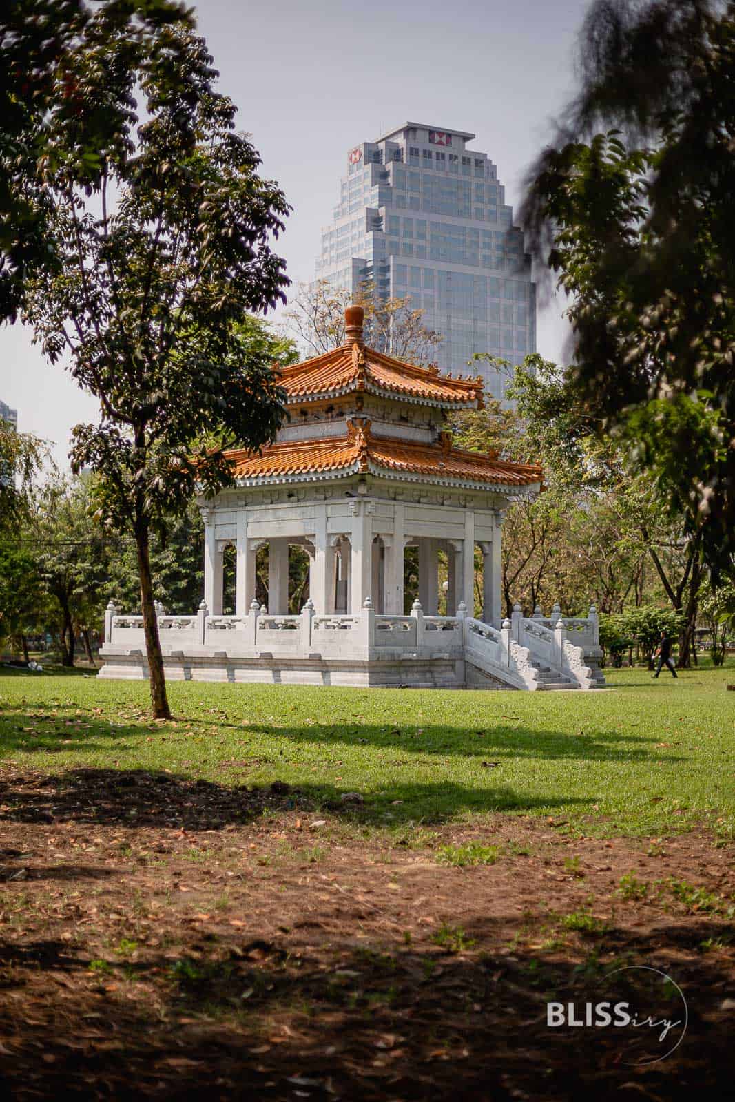 Bangkok sights - Lumpini Park in Thailand